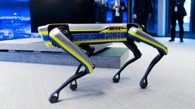 Robot Police Dogs Are on Patrol, But Who’s Holding the Leash?